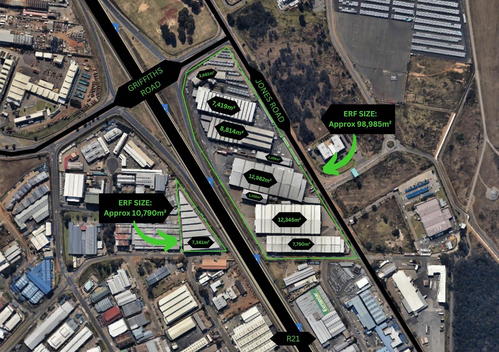 63 018 m² Industrial space for sale in Jet Park | T4747069 | Private Property